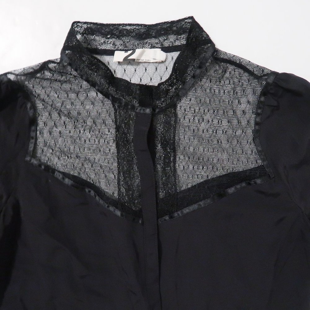 Katayone Adeli Vintage Designer Lace Silk Dress 2 - Gem